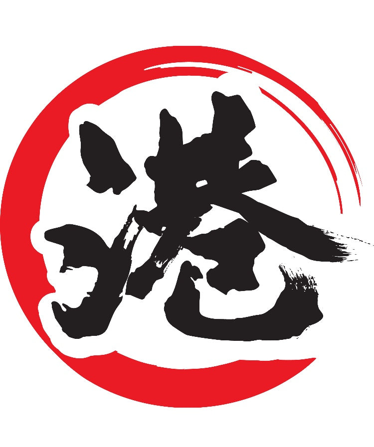 Embroidery of the "Minato" logo